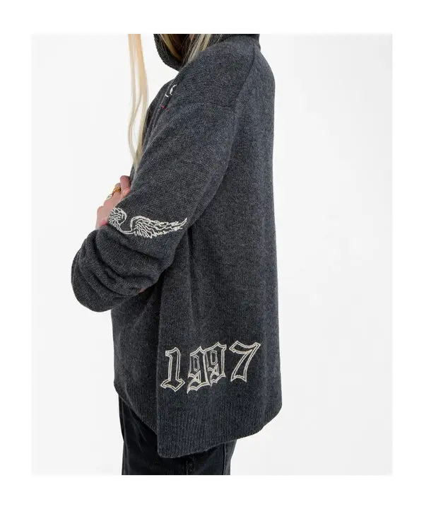 Zadig&Voltaire Markyz Embroidered Hoodie
