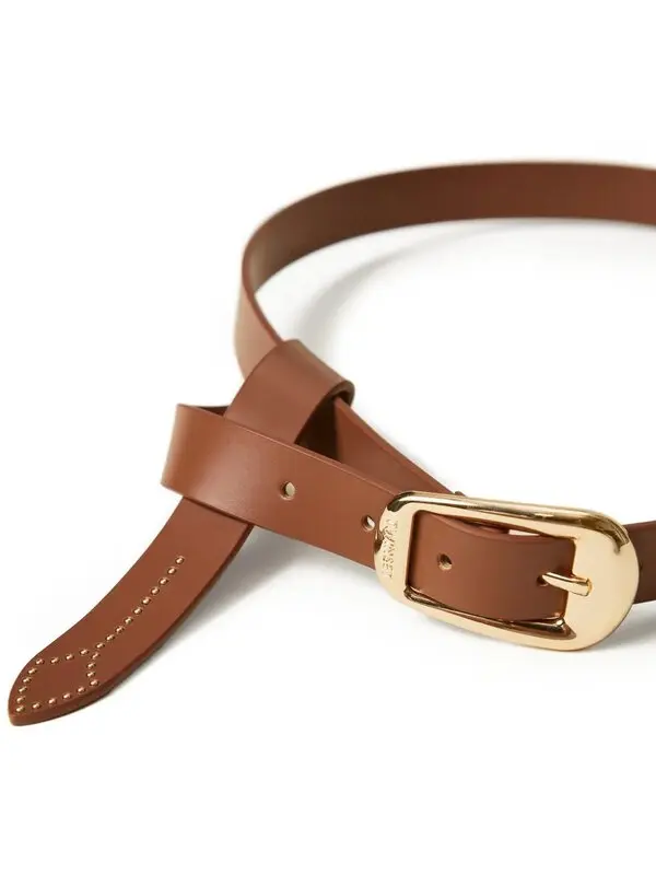 TWINSET Studded Leather Belt