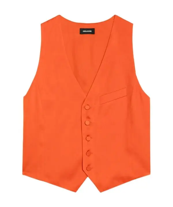 Zadig&Voltaire Emaus V-neck Waistcoat