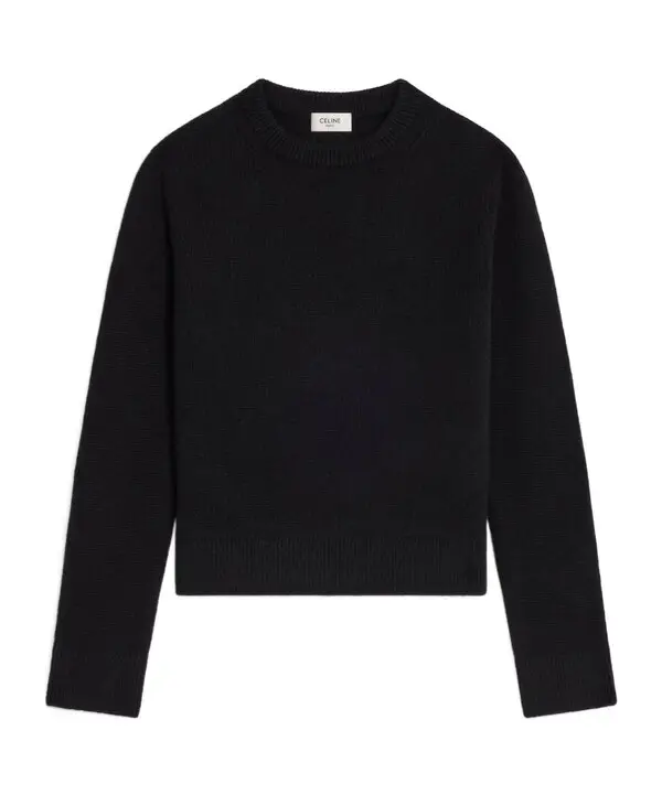 Celine Cashmere Crewneck Sweater