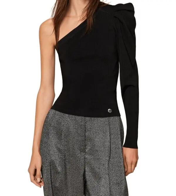 TWINSET One-shoulder Draped Top