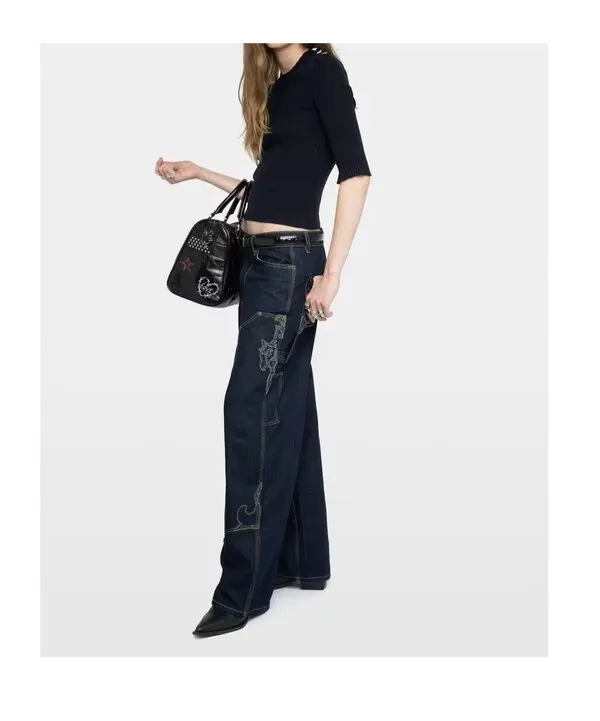 Zadig&Voltaire Short-sleeve Ribbed T-shirt