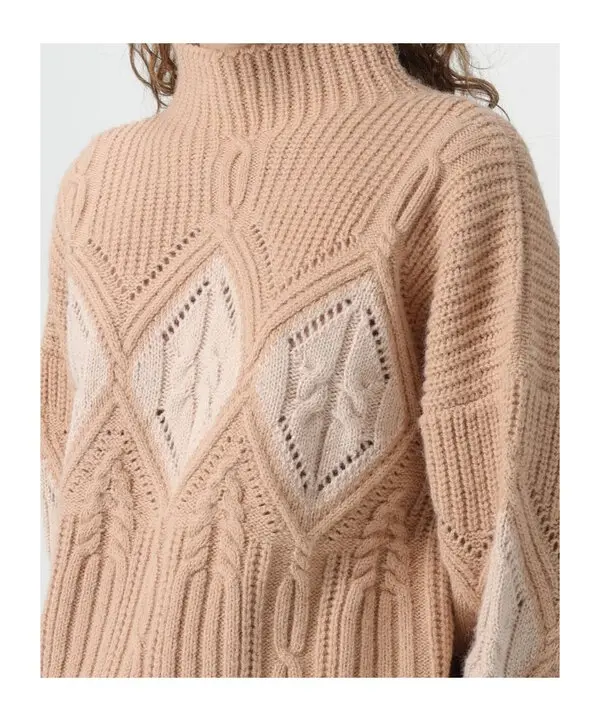 TWINSET Lozenge Intarsia Jumper