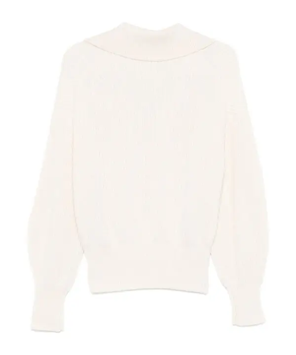 JOSEPH Stitch Open Neck Jumper