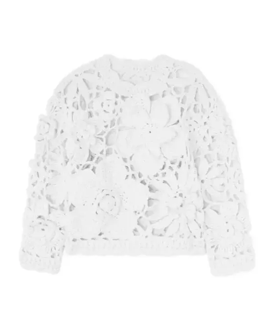 GANNI Hand Crochet Crewneck