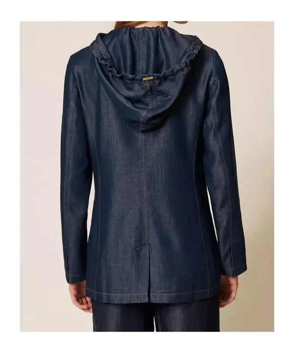 TWINSET Chambray Blazer - Black
