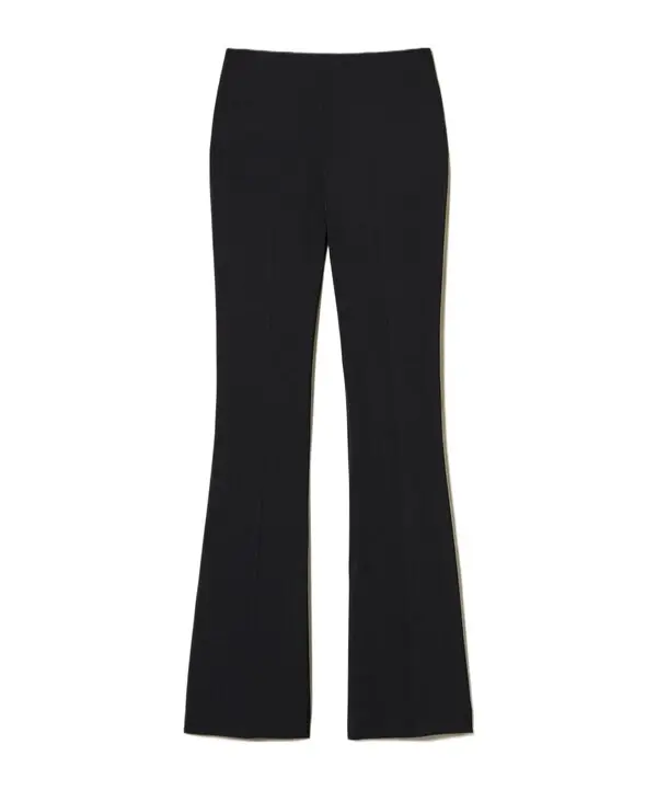 TWINSET Oval-t Logo Plaque Bootcut Pants