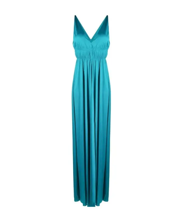 P.a.r.o.s.h V-neck Sleeveless Maxi Dress