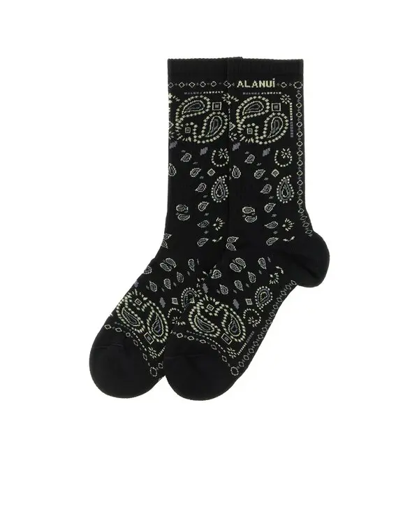 Alanui All Over Bandana Socks