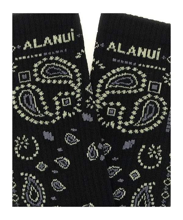 Alanui All Over Bandana Socks