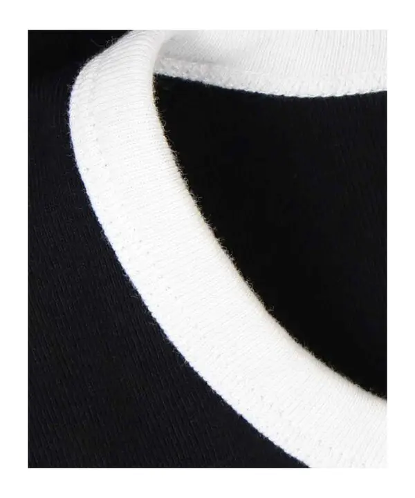 COURREGES Courrèges Bumpy Contrast Crewneck T-shirt
