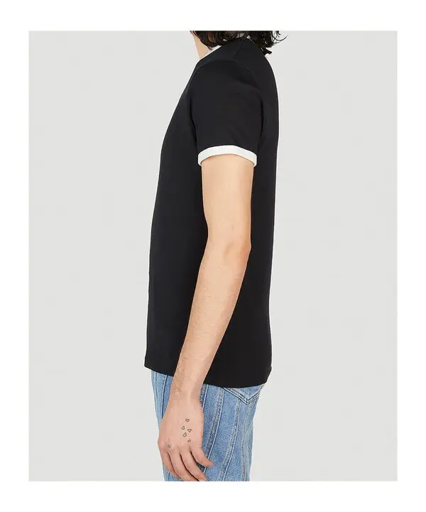 COURREGES Courrèges Bumpy Contrast Crewneck T-shirt
