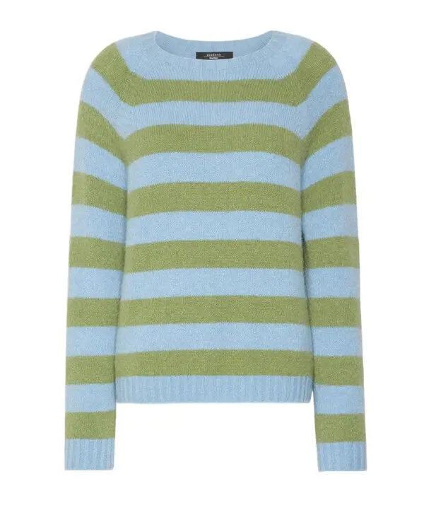 Max Mara Loose Fit Striped Jumper