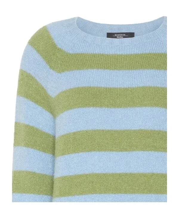 Max Mara Loose Fit Striped Jumper