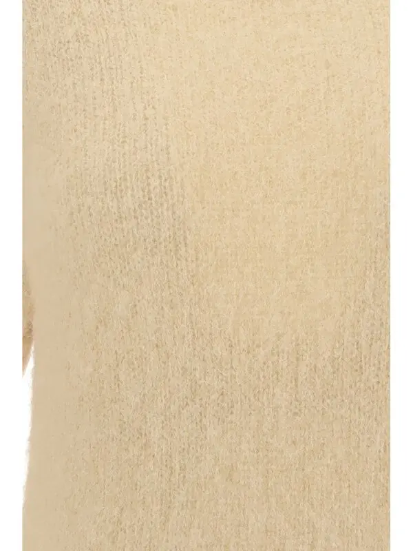 AMI Paris Brushed Crewneck Knit Sweater