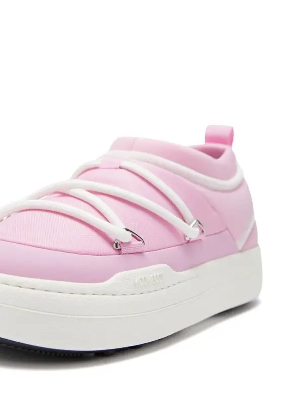 Moon Boot Park Icon Round Toe Sneakers
