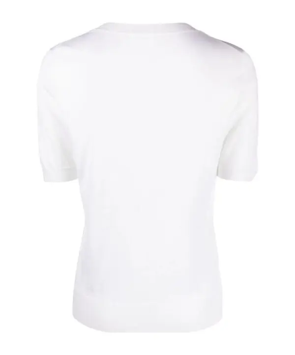 P.a.r.o.s.h Linfa Short-sleeve Fine-knit Top
