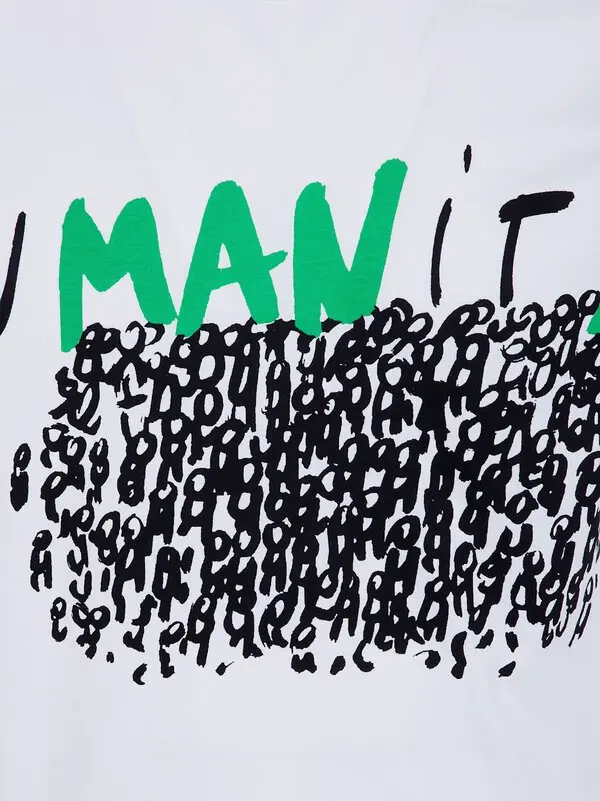 Comme Des Garçons Graphic Printed T-shirt