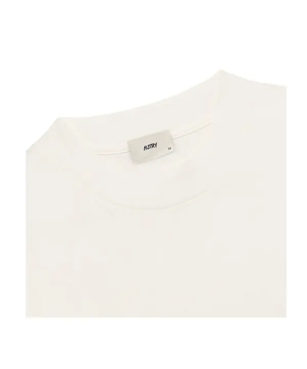 AUTRY Logo Embroidered Crewneck T-shirt