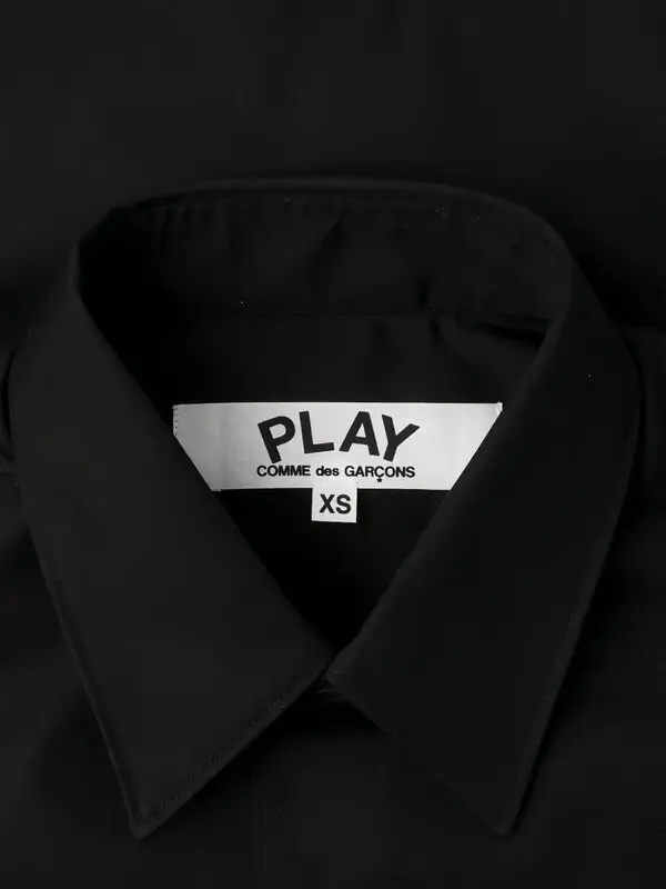 Play Comme Des Garcon Embroidered-heart Shirt