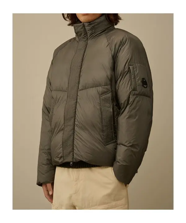 C.P. COMPANY Down Shield Hooded Lens Jacket