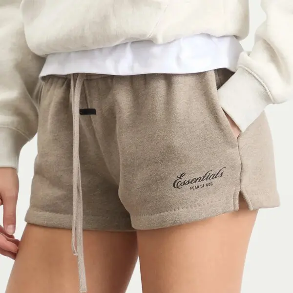 Fear Of God Logo Drawstring Shorts