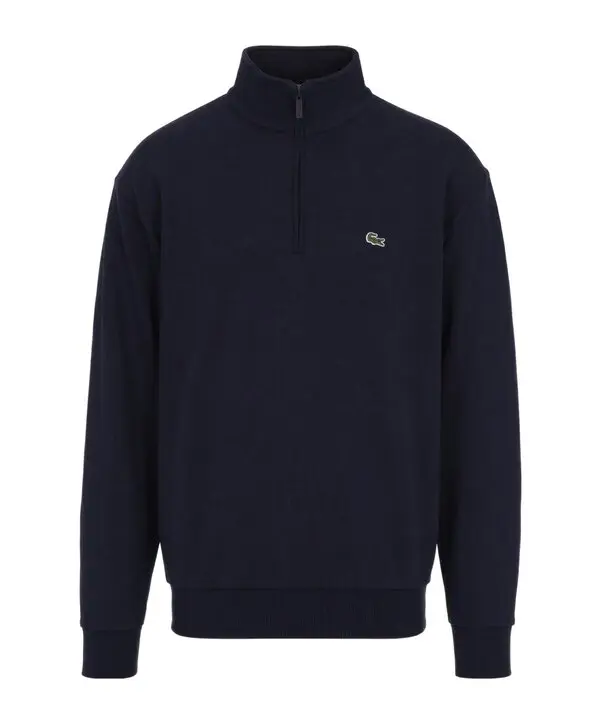 Lacoste Logo Patch Half-zip Sweatshirt