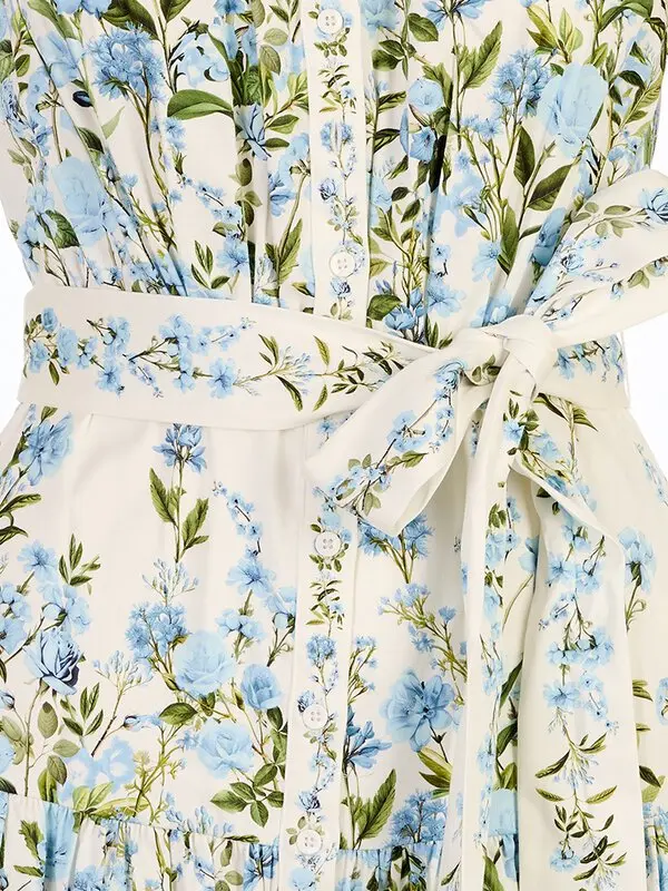 ALICEOLIVIA Alice+olivia Floral-print Belted Dress