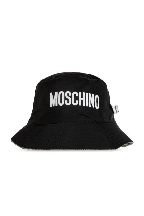Moschino Patch Bucket Hat
