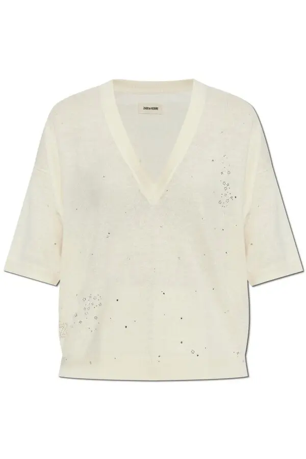 Zadig&Voltaire Voltaire Wully Jumper - White