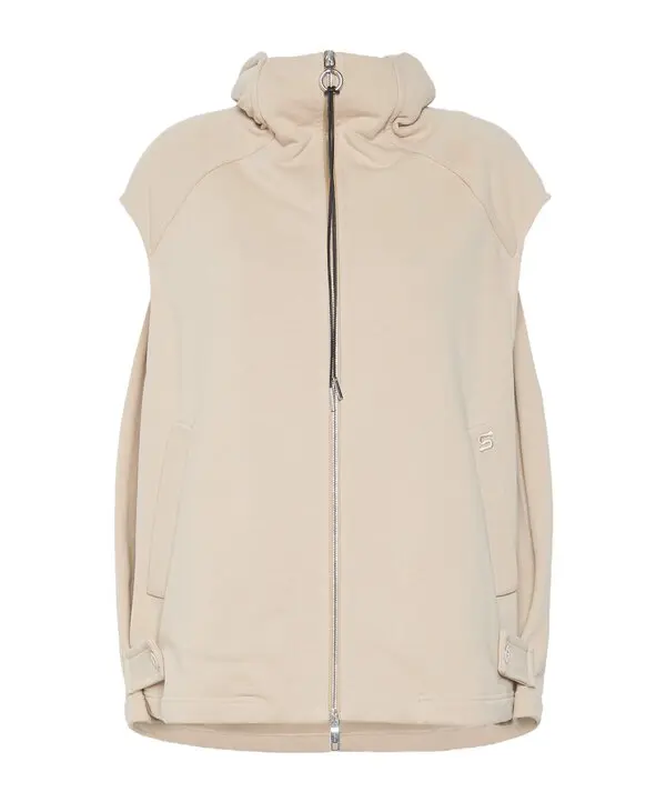 Sportmax Sleeveless Zip-up Hoodie