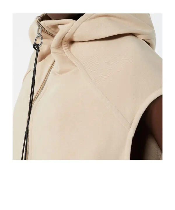 Sportmax Sleeveless Zip-up Hoodie