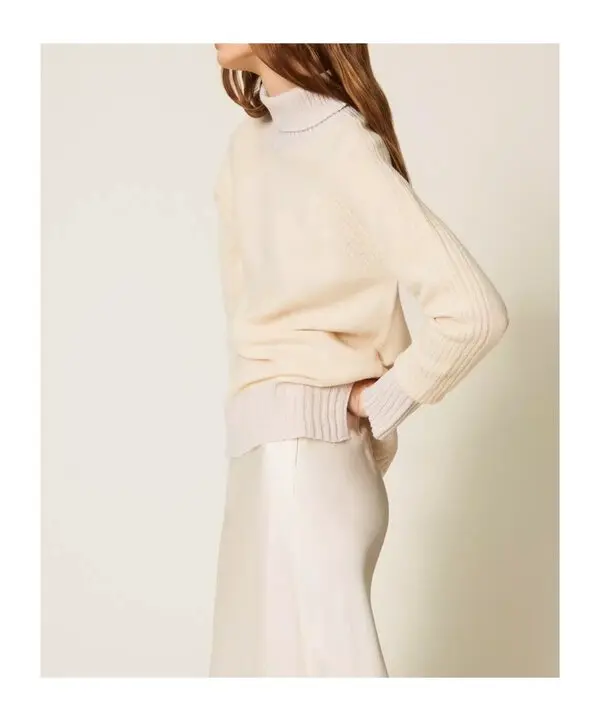 TWINSET Long-sleeved Turtleneck Jumper