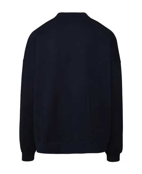 Palm Angels Logo Detailed Crewneck Sweatshirt