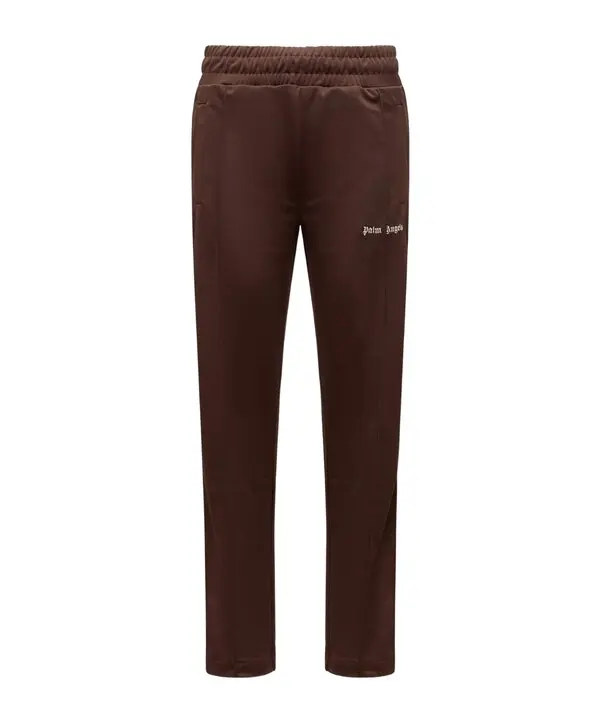 Palm Angels Logo Embroidered Trousers