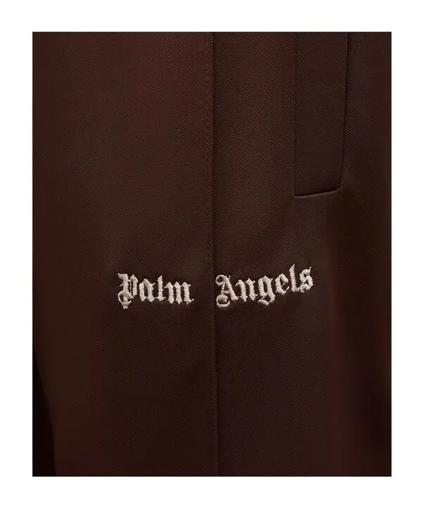 Palm Angels Logo Embroidered Trousers