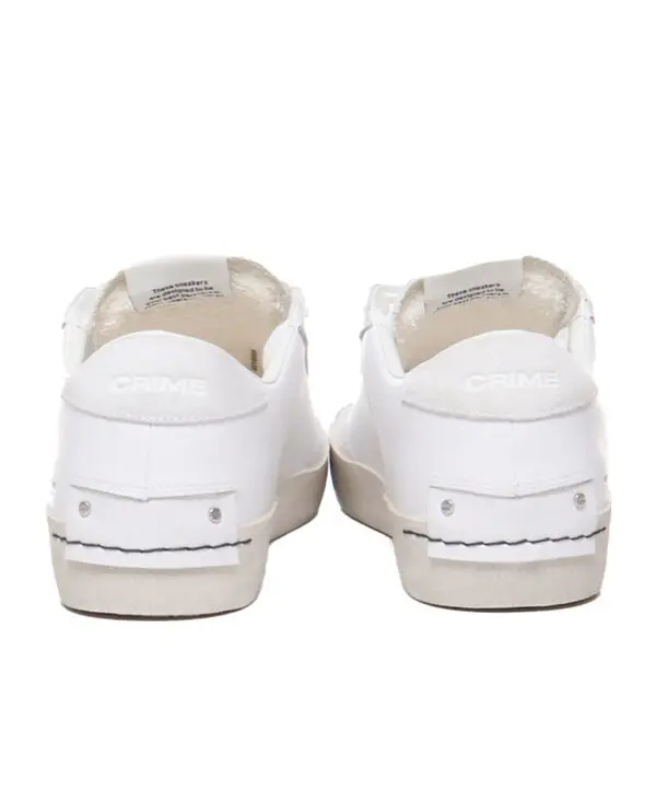 CRIME LONDON Distressed Lace-up Sneakers