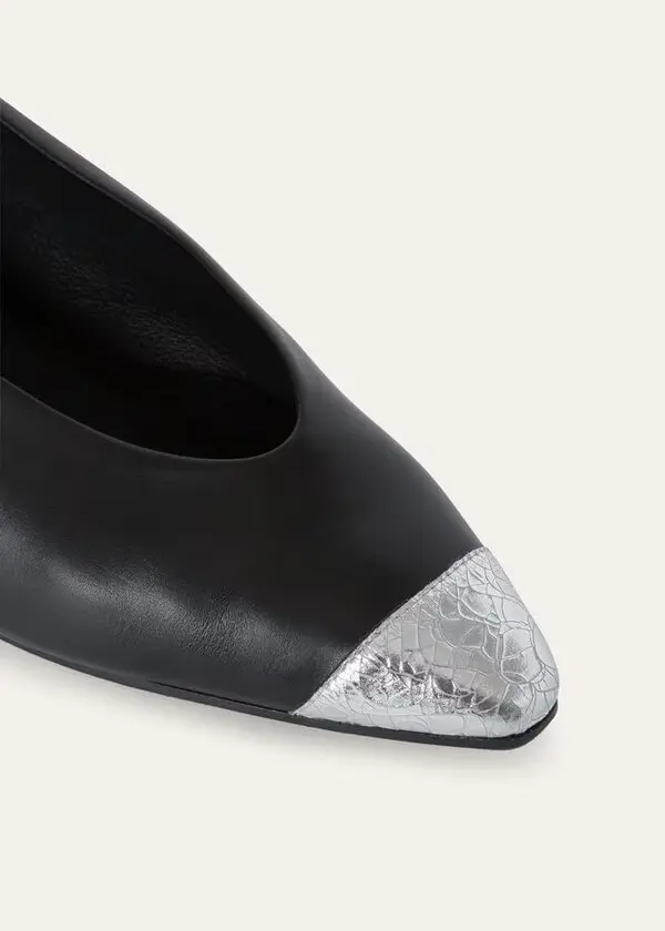 Loro Piana Rebecca Stitched Ballet Shoes