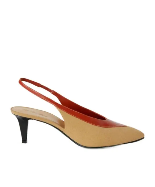 Loro Piana Rebecca Slingback Heels