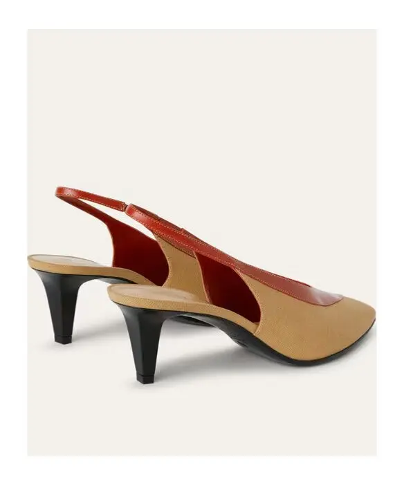 Loro Piana Rebecca Slingback Heels