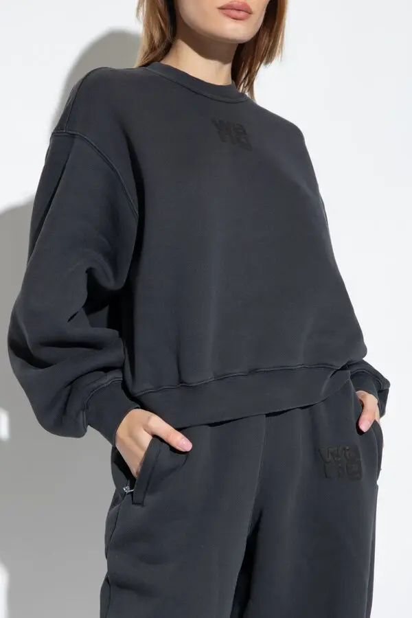 Alexander Wang Crewneck Long-sleeved Sweatshirt