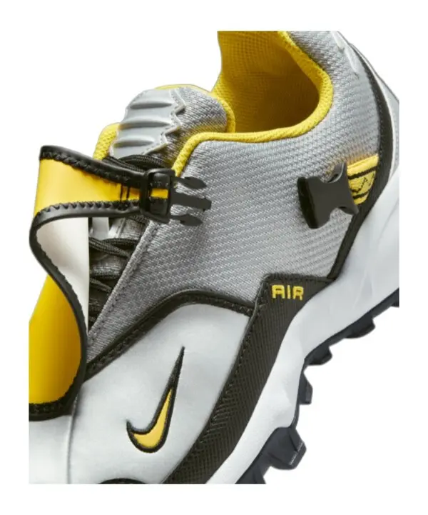 Nike Phassad Low-top Sneakers - Black/passion Yellow/metallic Silver
