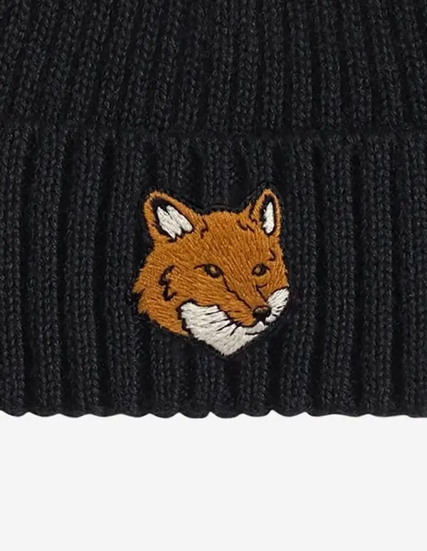 Maison Kitsuné Fox Head Beanie