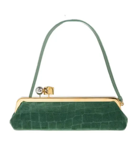 Jacquemus The Salon Clutch Bag - Green