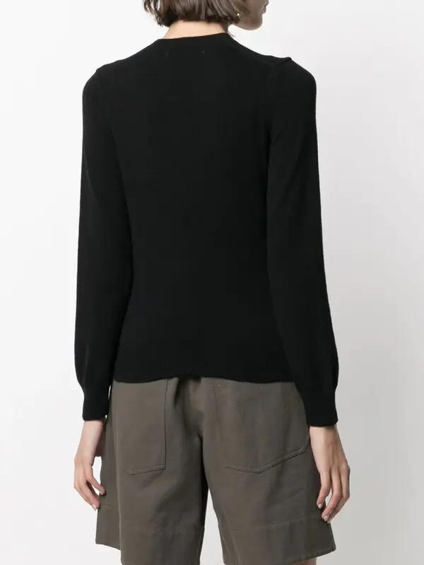 Play Comme Des Garcon Motif V-neck Jumper