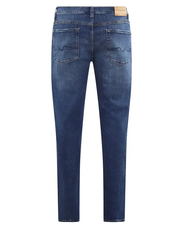 7 For All Mankind Logo Patch Skinny Jeans