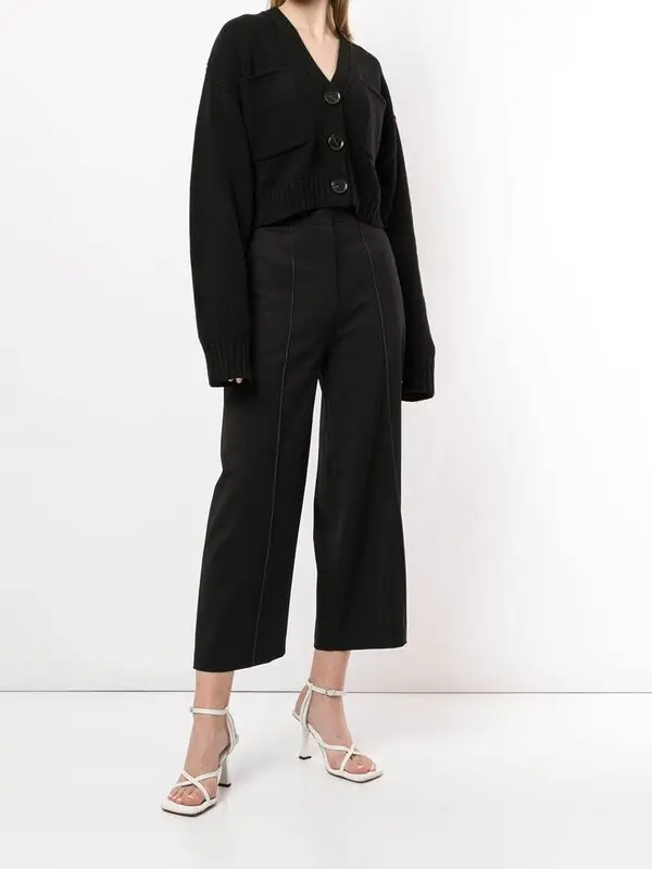 Proenza Schouler Cropped Eco Cashmere Cardigan