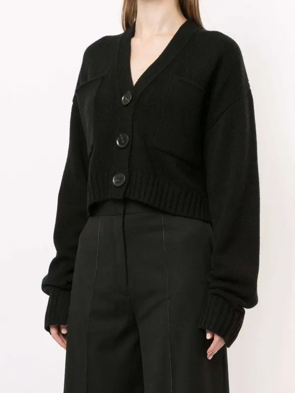 Proenza Schouler Cropped Eco Cashmere Cardigan