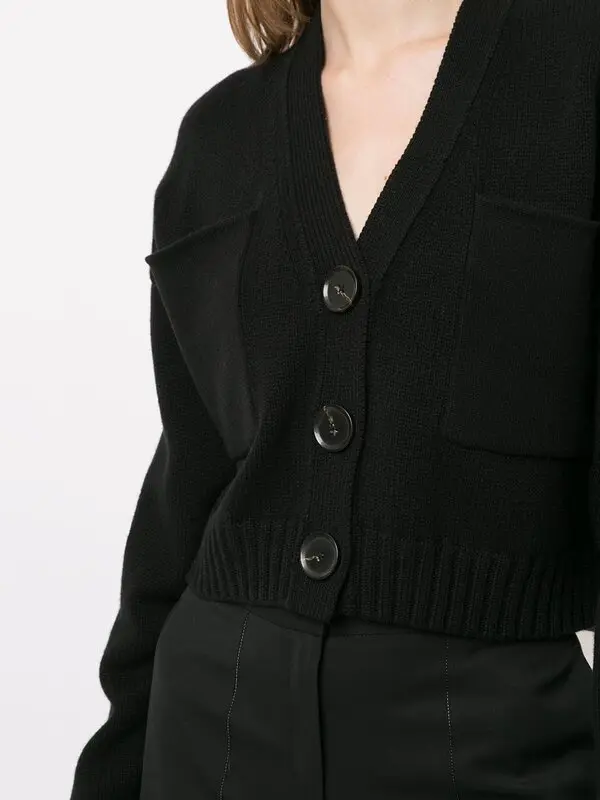 Proenza Schouler Cropped Eco Cashmere Cardigan