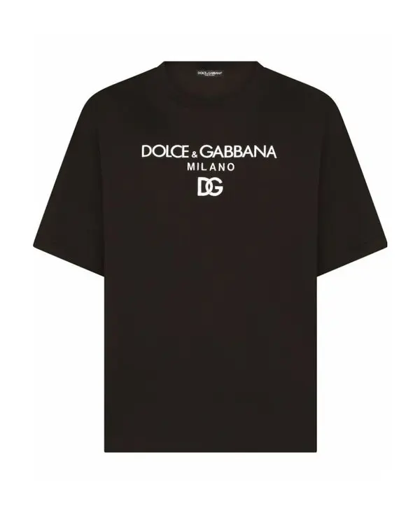 Dolce & Gabbana Dolce Gabbana Logo Printed Crewneck T-shirt